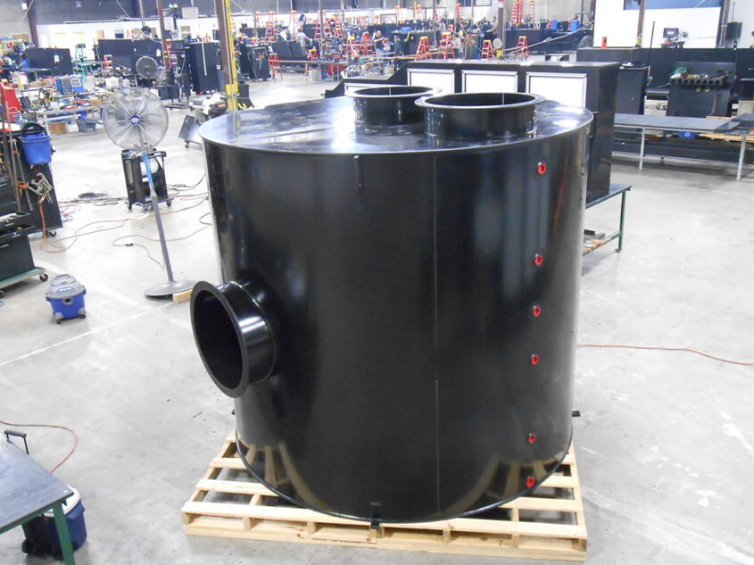 CPF Builds a Custom Filter/Scrubber Vessel for Pure Air Filtration ...